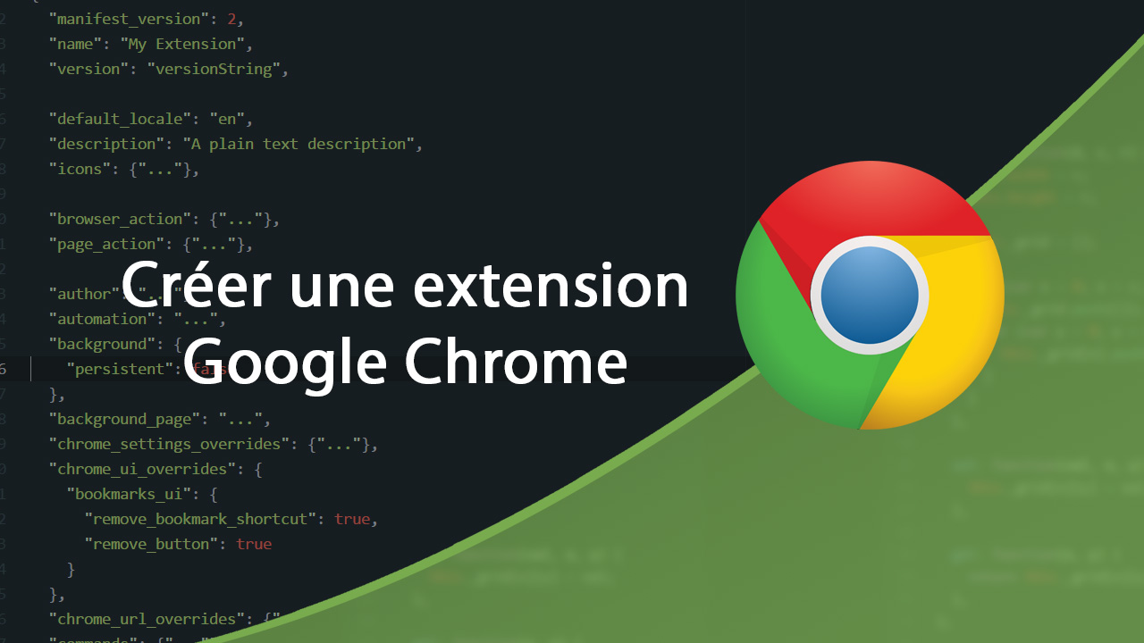 Tutoriel vidéo Google Chrome : Créer une extension | Grafikart