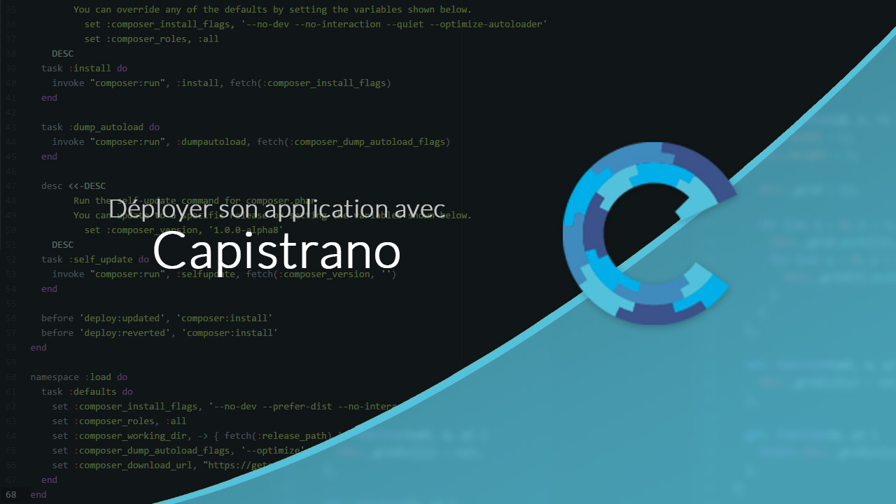 Capistrano — Formation Mettre en place un serveur Web | Grafikart