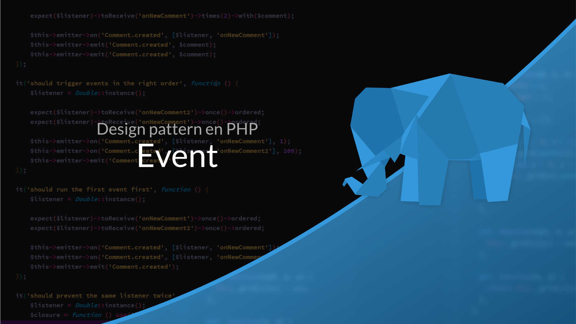 Observateur — Formation La POO en PHP | Grafikart Observateur — Formation La POO en PHP | Grafikart