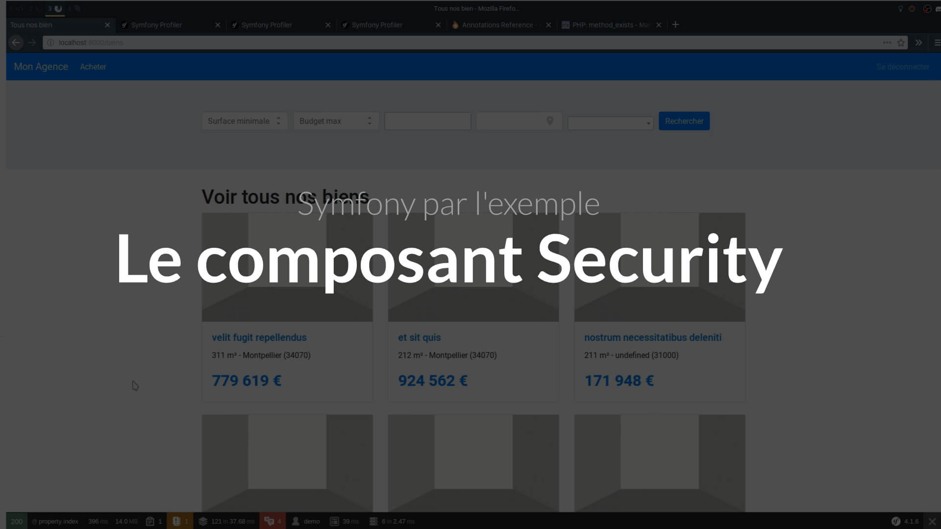 Le Composant Security — Formation Symfony 4 Par L Exemple Grafikart