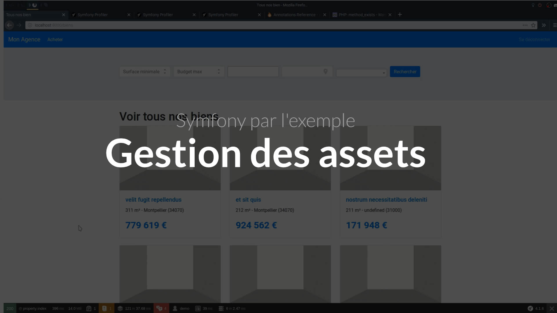 Symfony Encore — Formation Symfony 4 par l'exemple | Grafikart Symfony Encore — Formation Symfony 4 par l'exemple | Grafikart