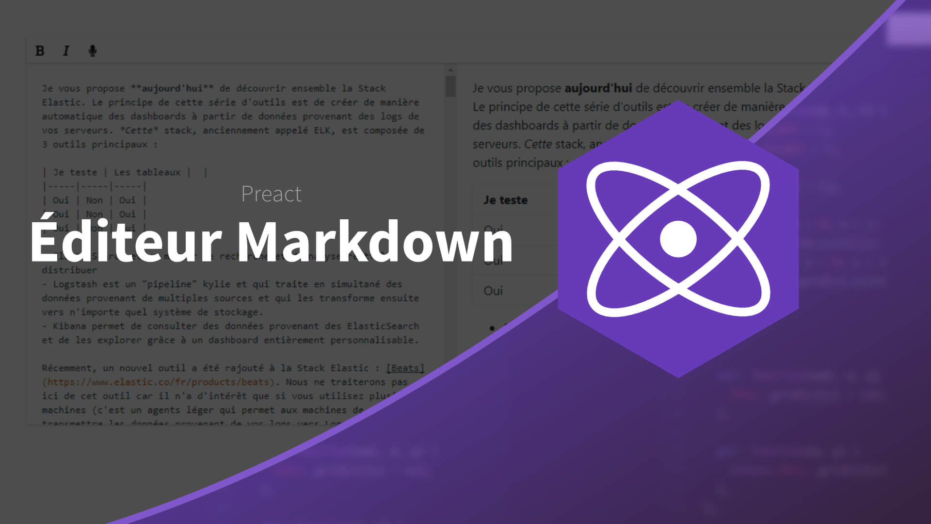 Tutoriel Vidéo Typescript And Preact Créer Un éditeur Markdown En Typescript Grafikart