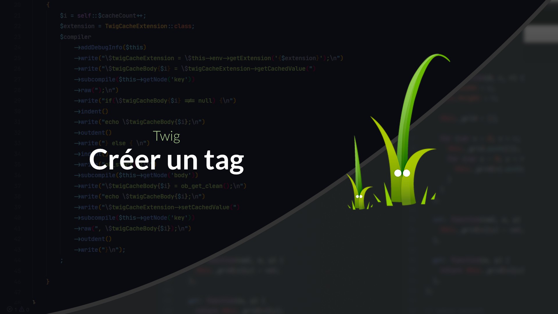 Tutoriel vidéo Twig : Créer un tag sur Twig | Grafikart Tutoriel vidéo Twig : Créer un tag sur Twig | Grafikart