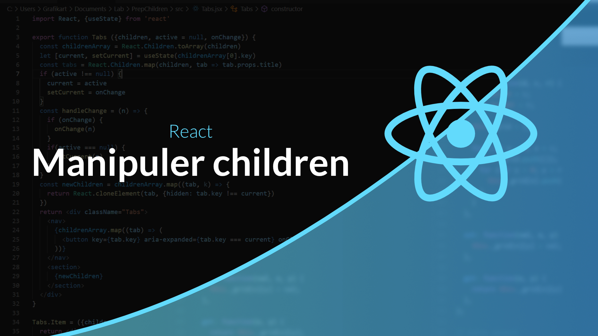 Manipuler Les Composants Enfants — Formation Apprendre React 16 Grafikart
