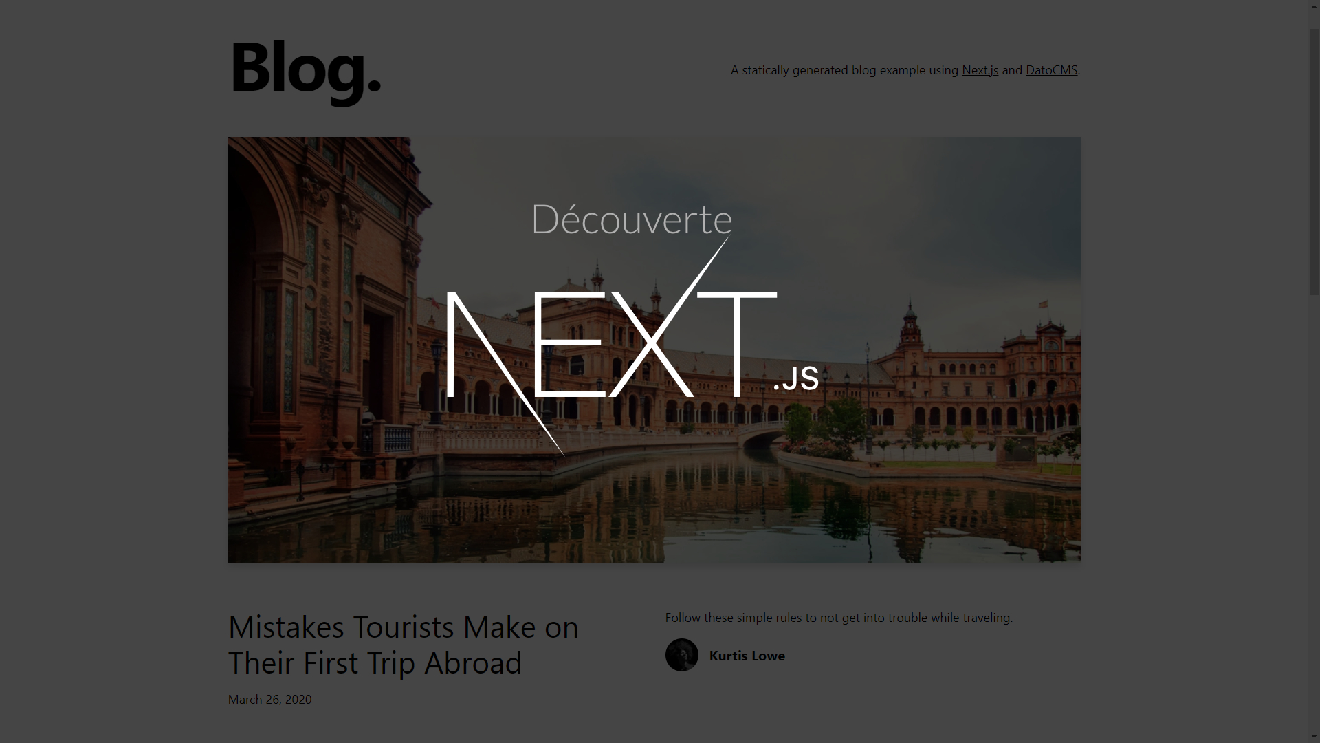 Tutoriel Vidéo React Next Js Grafikart