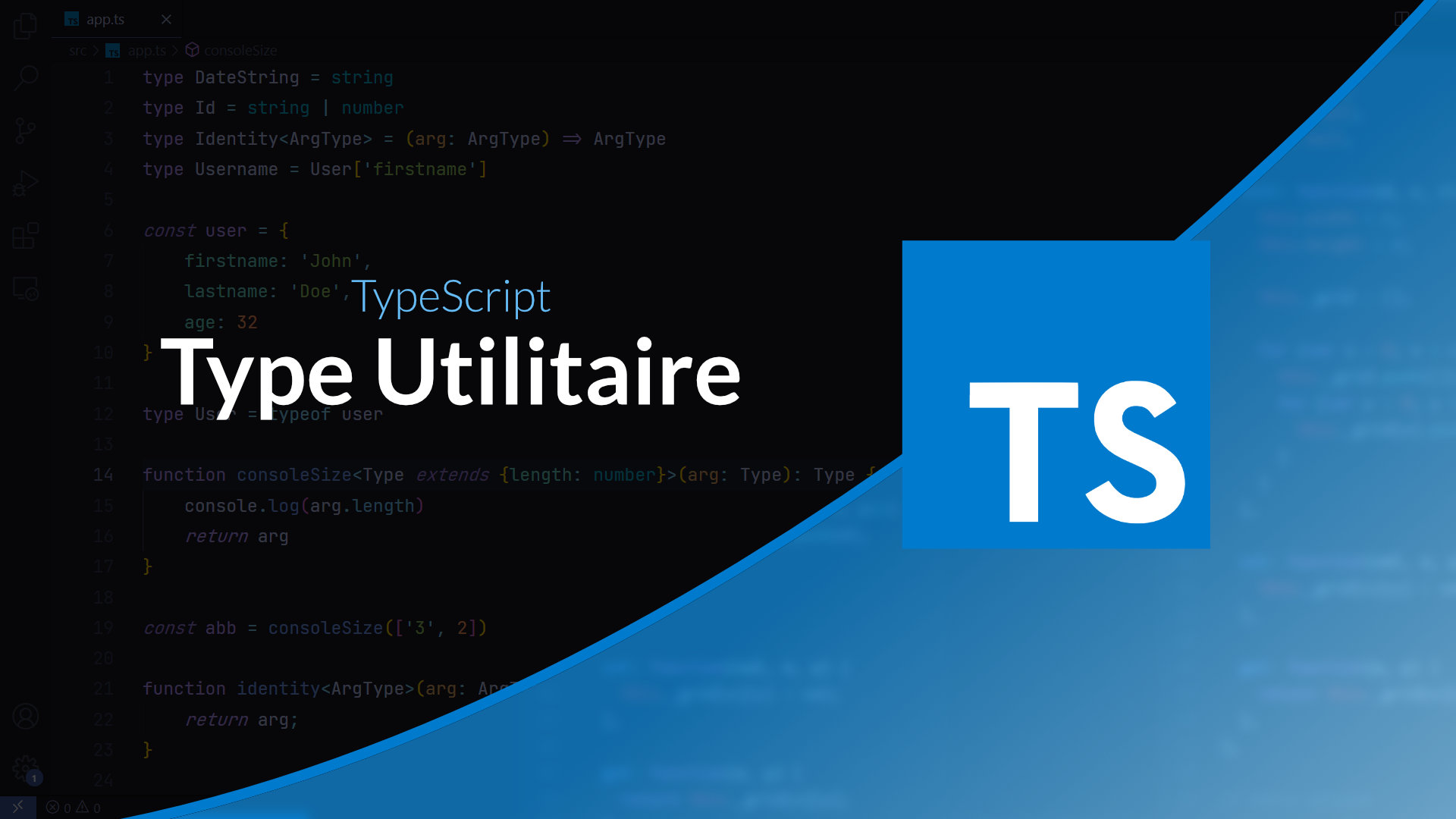 Types utilitaires — Formation Apprendre TypeScript | Grafikart
