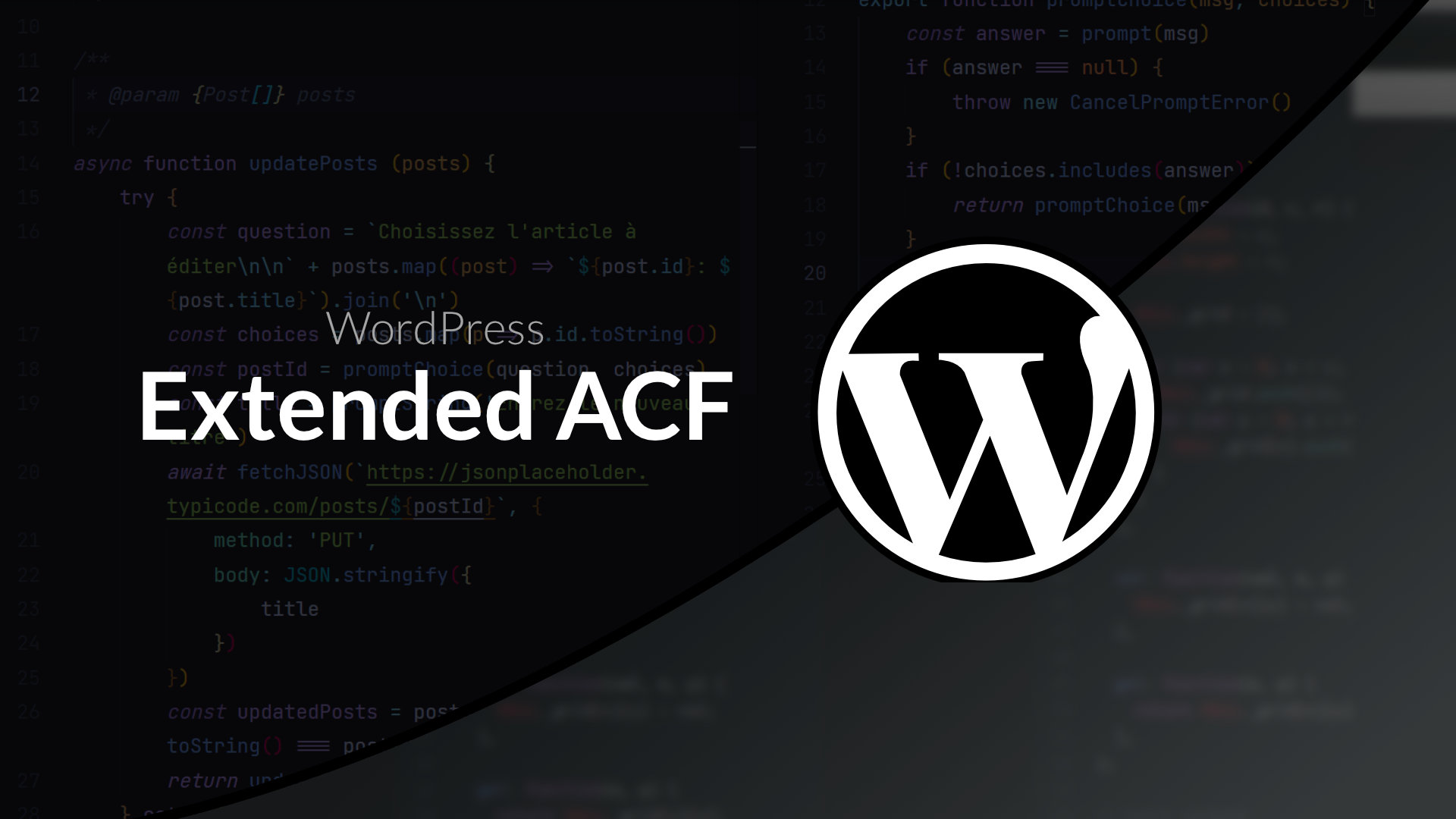 Extended ACF — Formation WordPress avancé | Grafikart