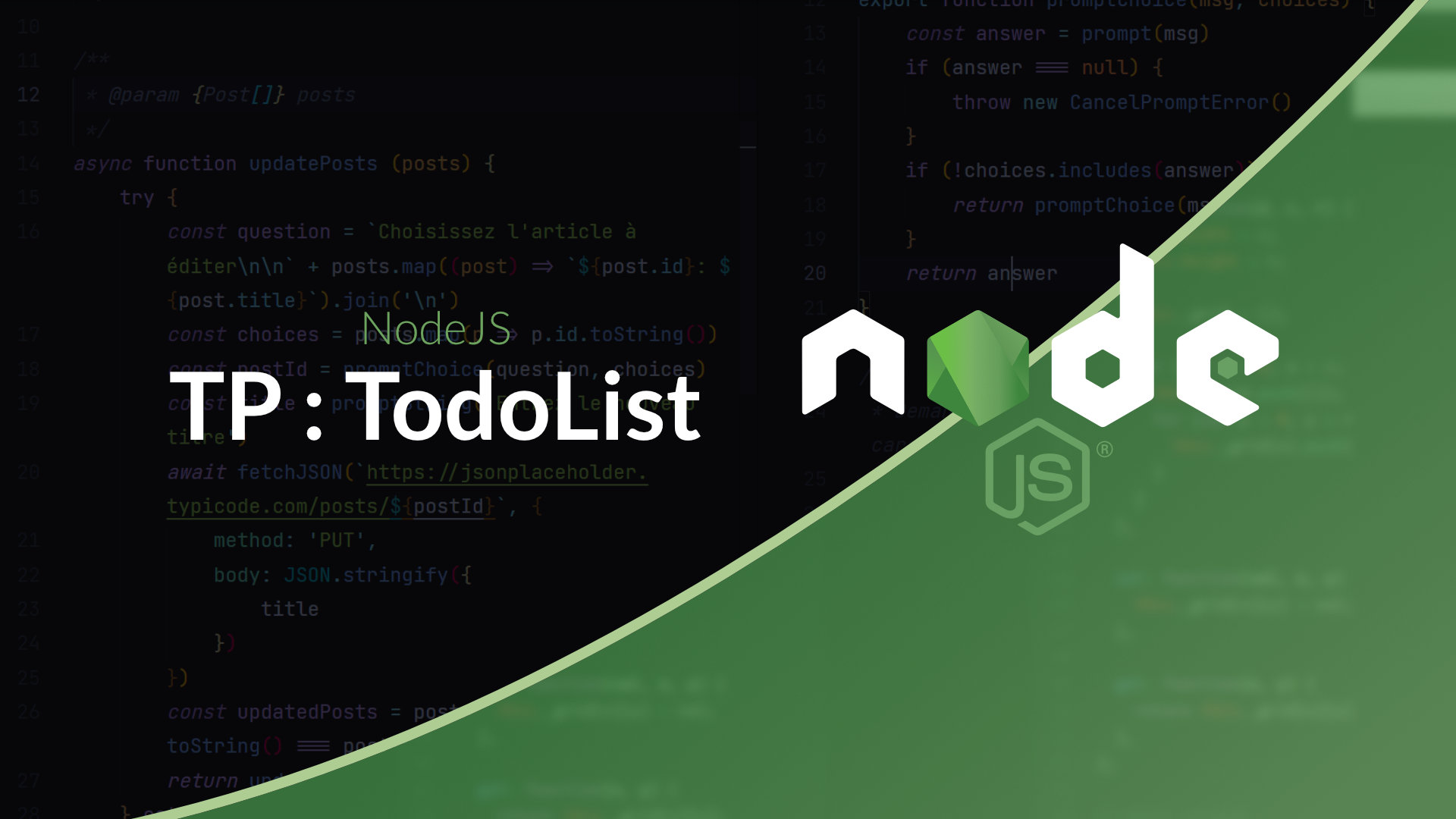 Pratiquons avec une API de TodoList — Formation Apprendre le JavaScript ...
