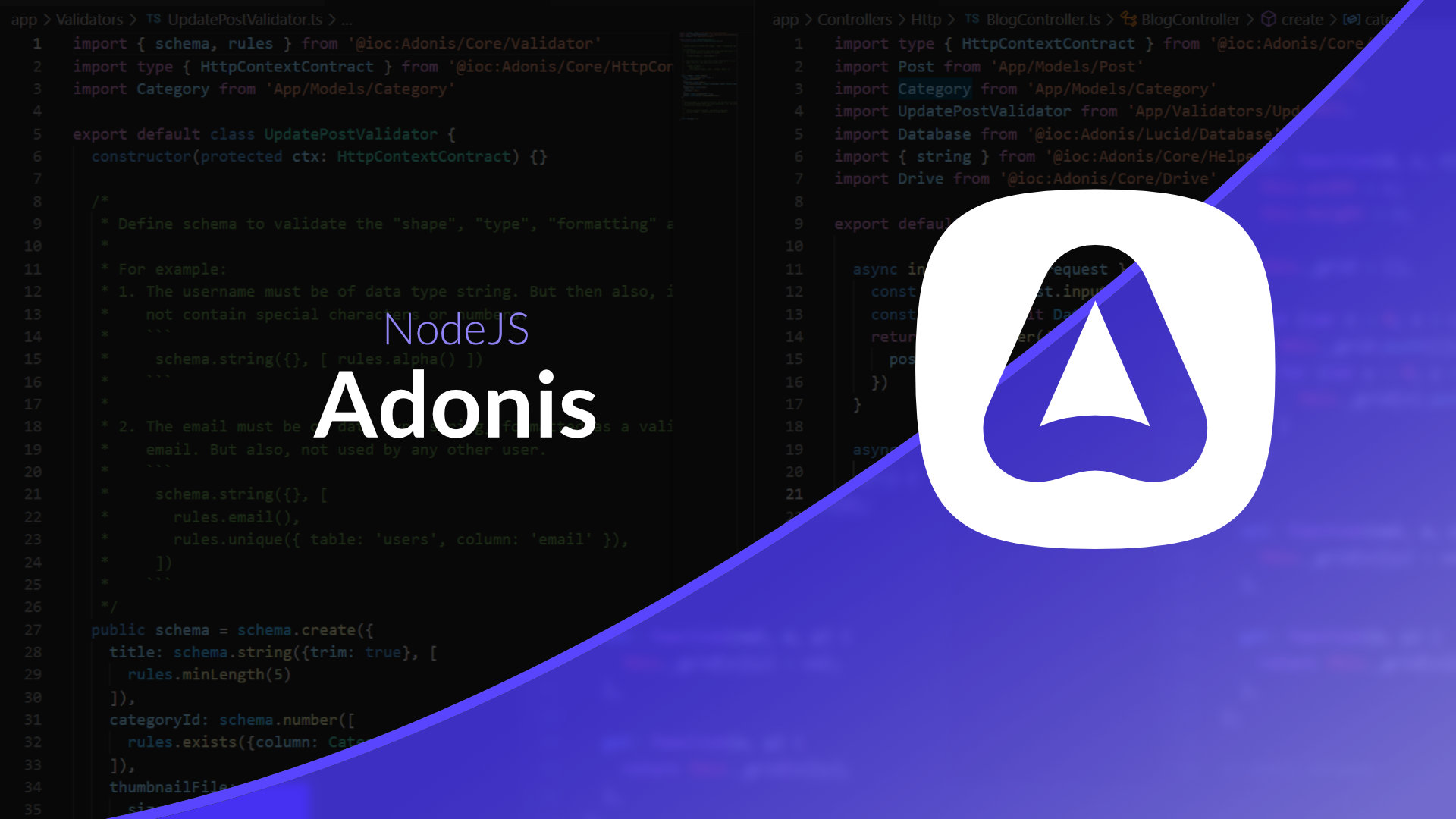 Tutoriel Vidéo Nodejs And Adonis Découverte Dadonis Grafikart 