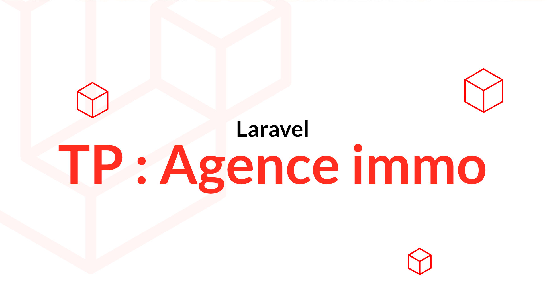 TP : Agence immo, listing — Formation Découverte de Laravel 10 | Grafikart TP : Agence immo, listing — Formation Découverte de Laravel 10 | Grafikart