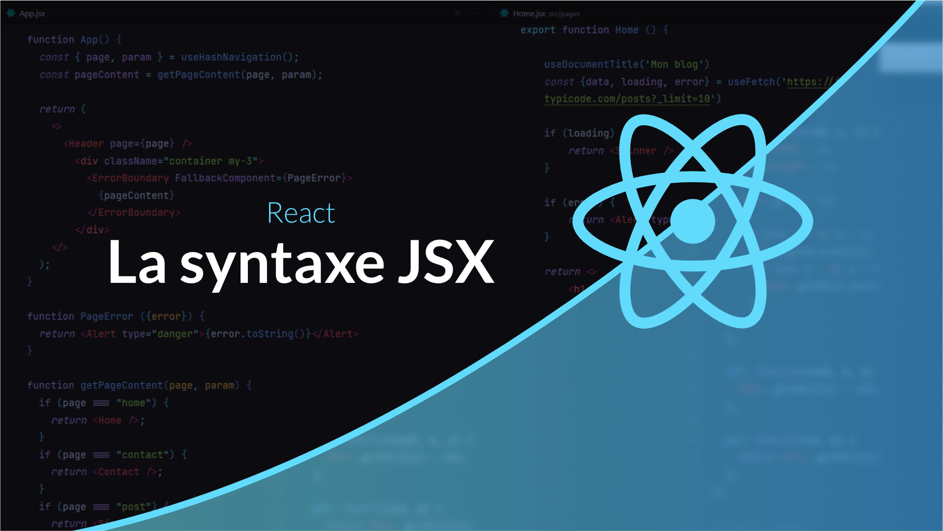 La syntaxe JSX — Formation Apprendre React | Grafikart