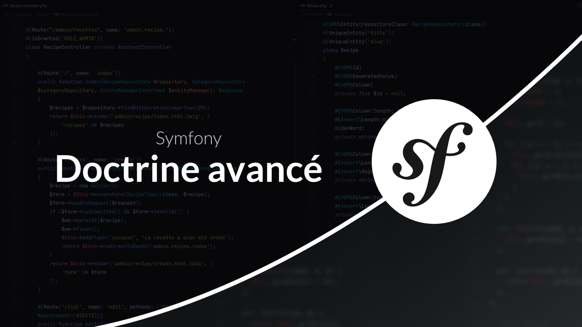 Doctrine avancé (select partiel, DTO & DQL) — Formation Symfony 7 | Grafikart