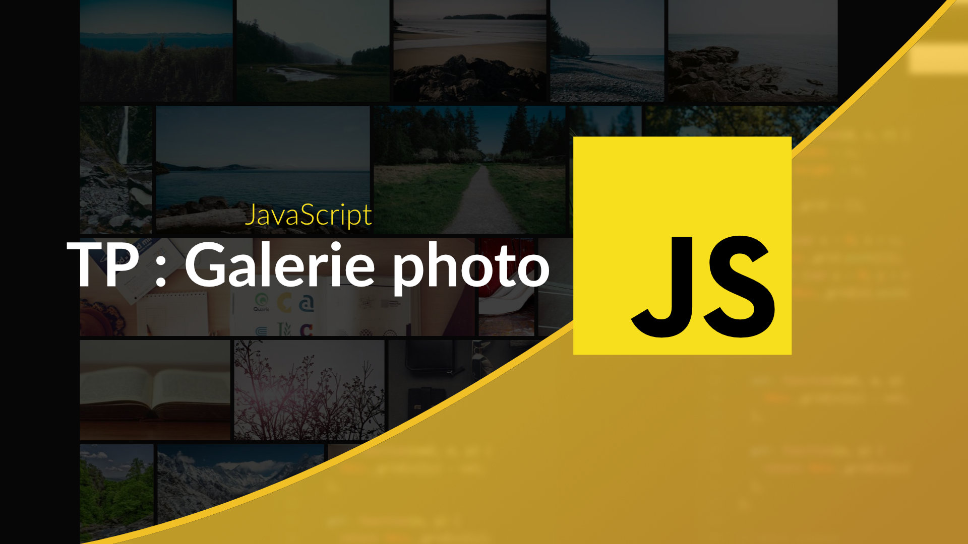 TP : Grille photos adaptative — Formation Apprendre le JavaScript | Grafikart