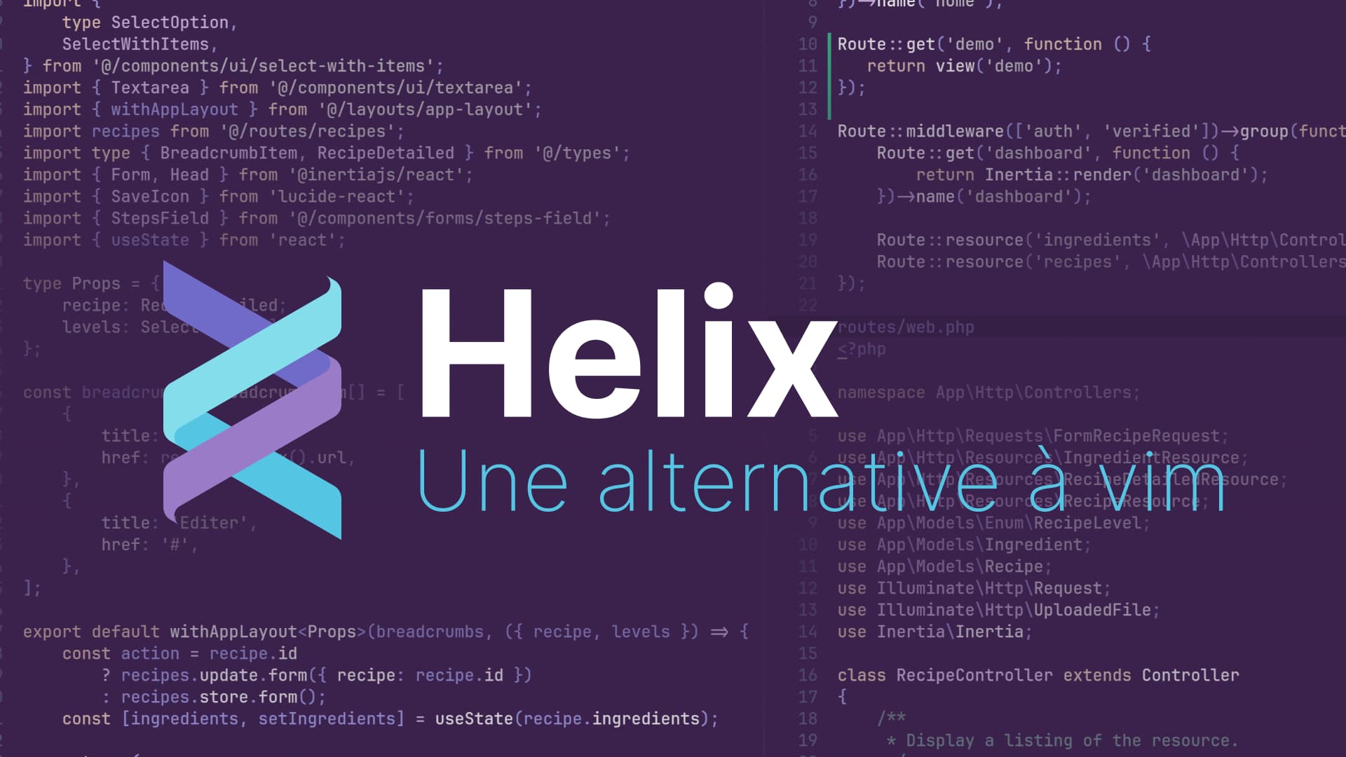 Tutoriel vidéo Unix : Helix, une alternative à vim | Grafikart