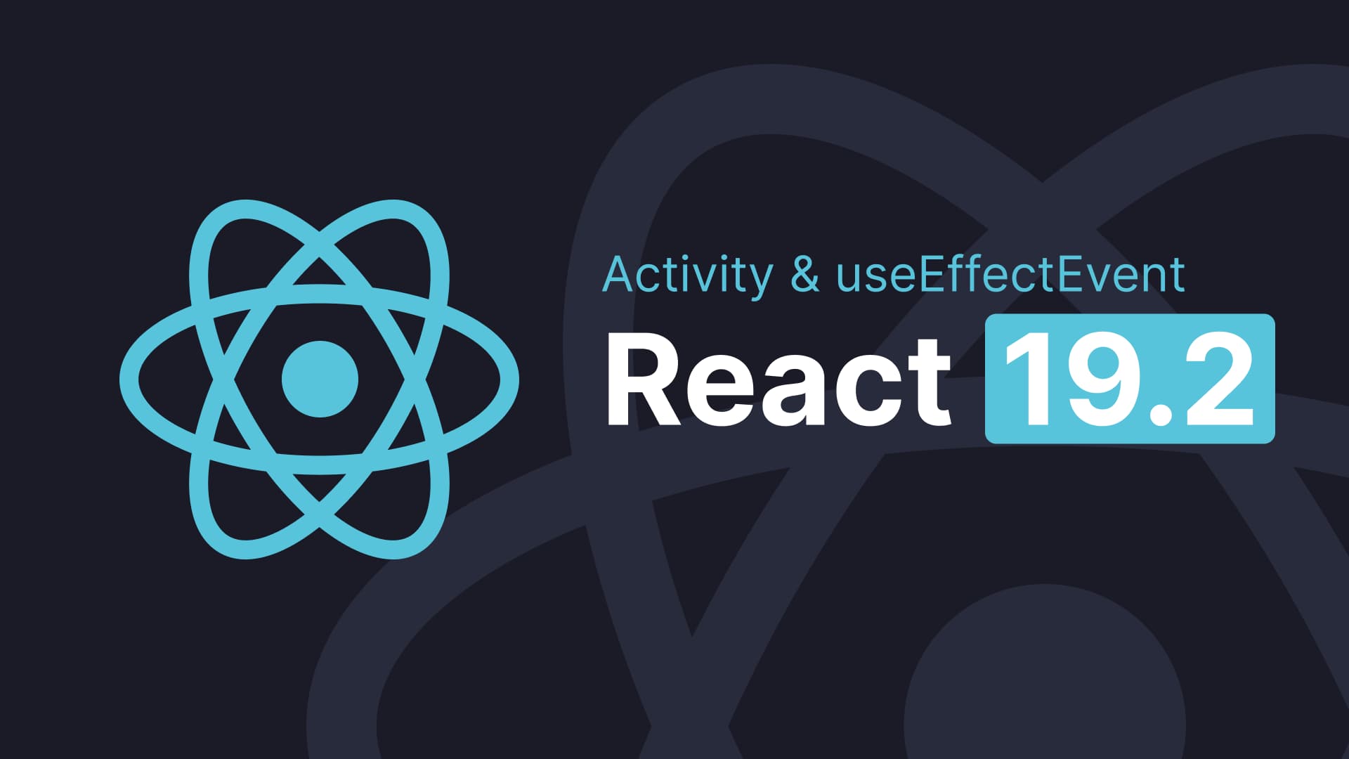 Tutoriel vidéo React : Les nouveautés de React 19.2 | Grafikart